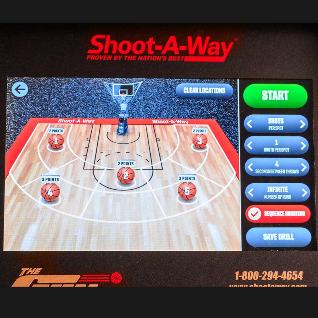 The Gun 12k Basketball Shooting Machine | The Gun by Shoot-A-Way