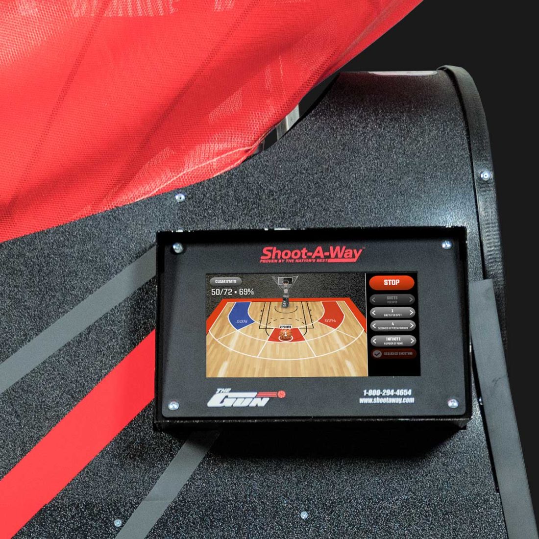 The Gun 12k Basketball Shooting Machine | The Gun by Shoot-A-Way
