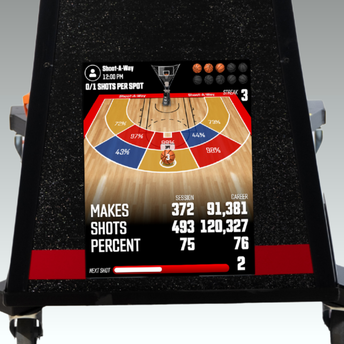The Gun 12k Basketball Shooting Machine | The Gun by Shoot-A-Way