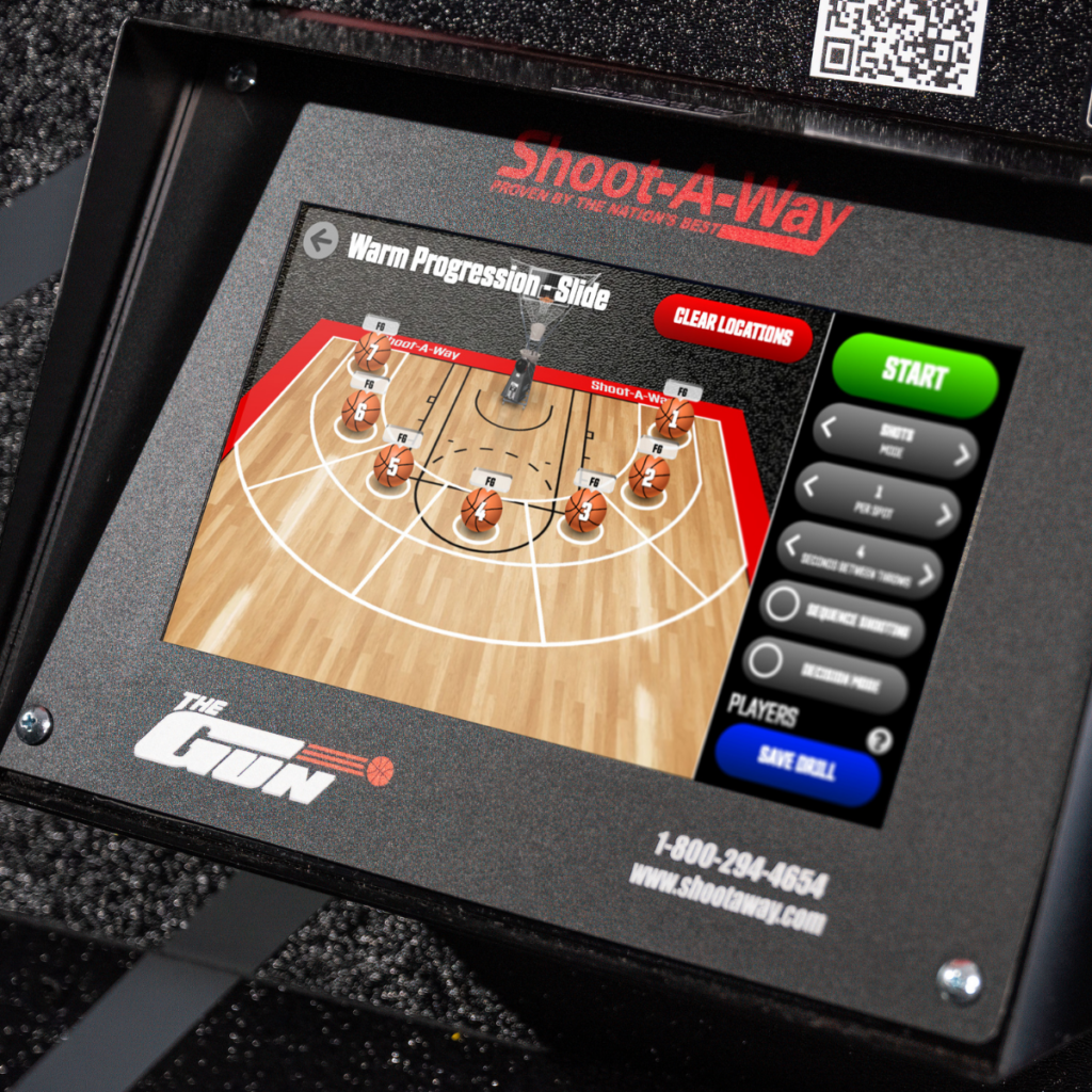 The Gun 12k Basketball Shooting Machine | The Gun by Shoot-A-Way